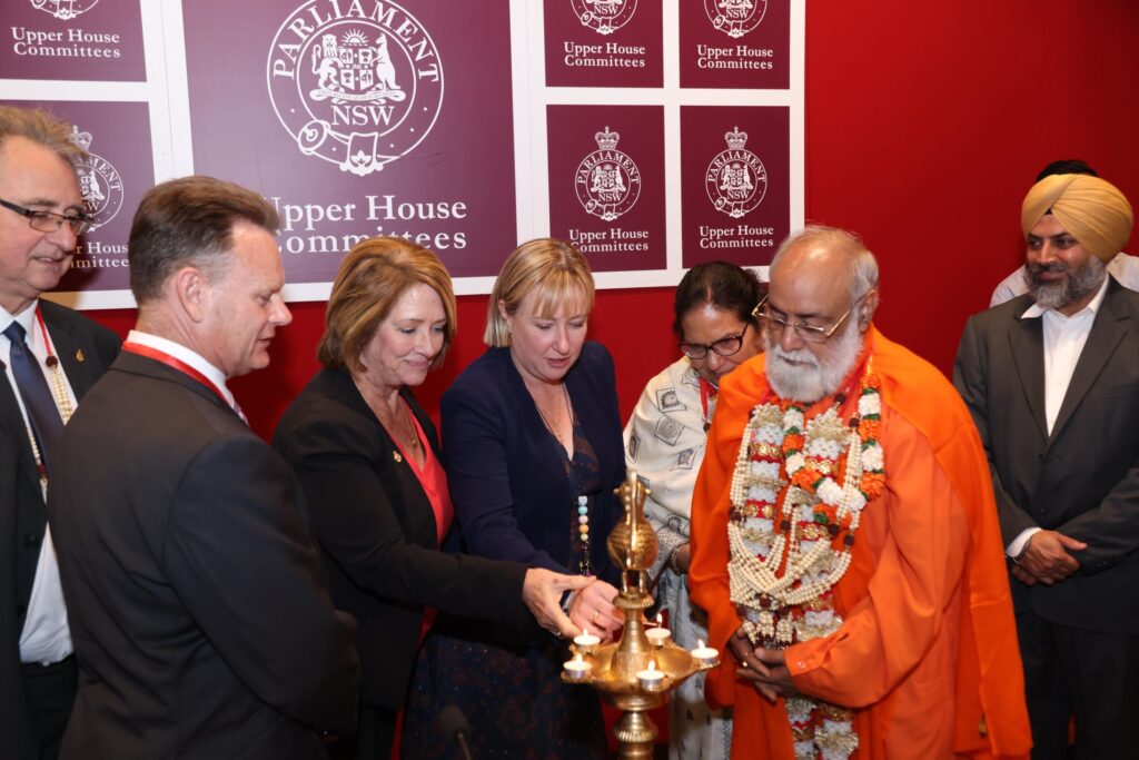 A Timeless Moment: Mahabrahmrishi Shree Kumar Swami Ji Honored in The ...